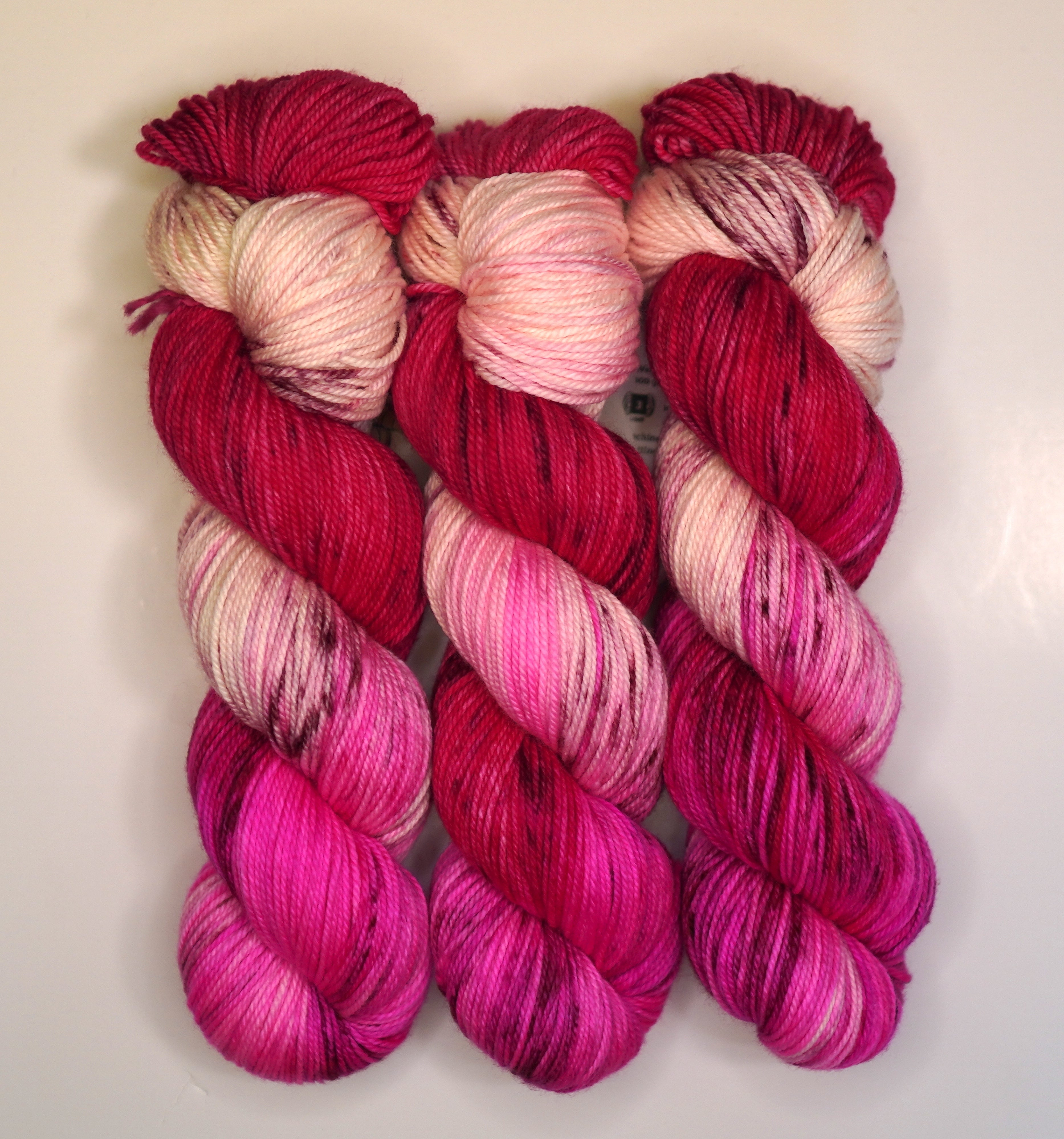 Cherry Blossom — Wild Woollys yarn in floral and pink | merino/nylon